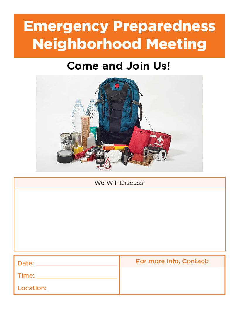 A to Z Prep Guide: Getting Your Community Prepared – Be Prepared ...